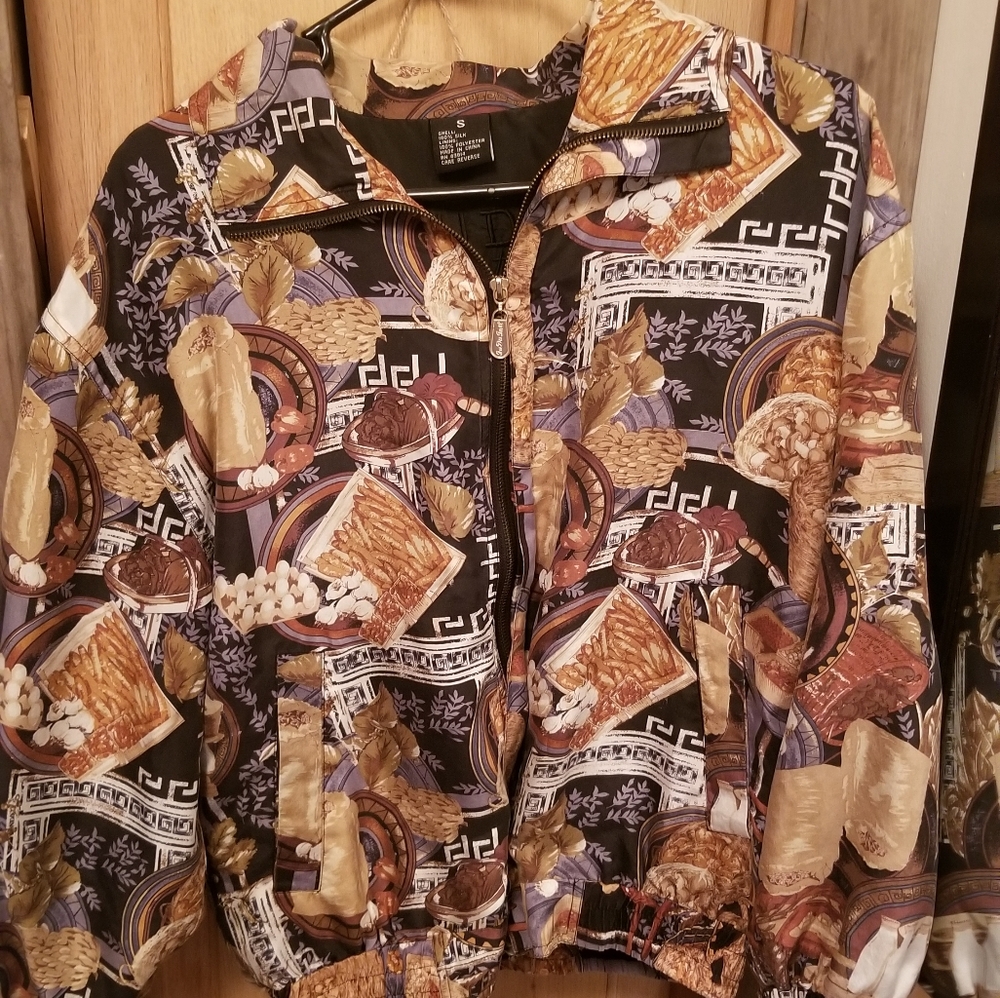 Vintage Fuda International Puffer Jacket 100 Silk Sma… - Gem